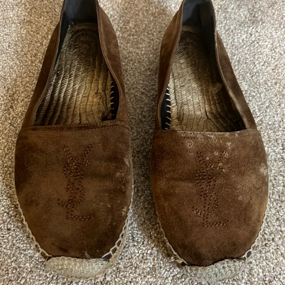 Yves Saint Laurent | Shoes | Very Worn Ysl Espadrilles Distressed May ...